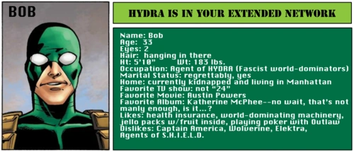Bob the HYDRA Agent | Comic Adventures Wiki | Fandom