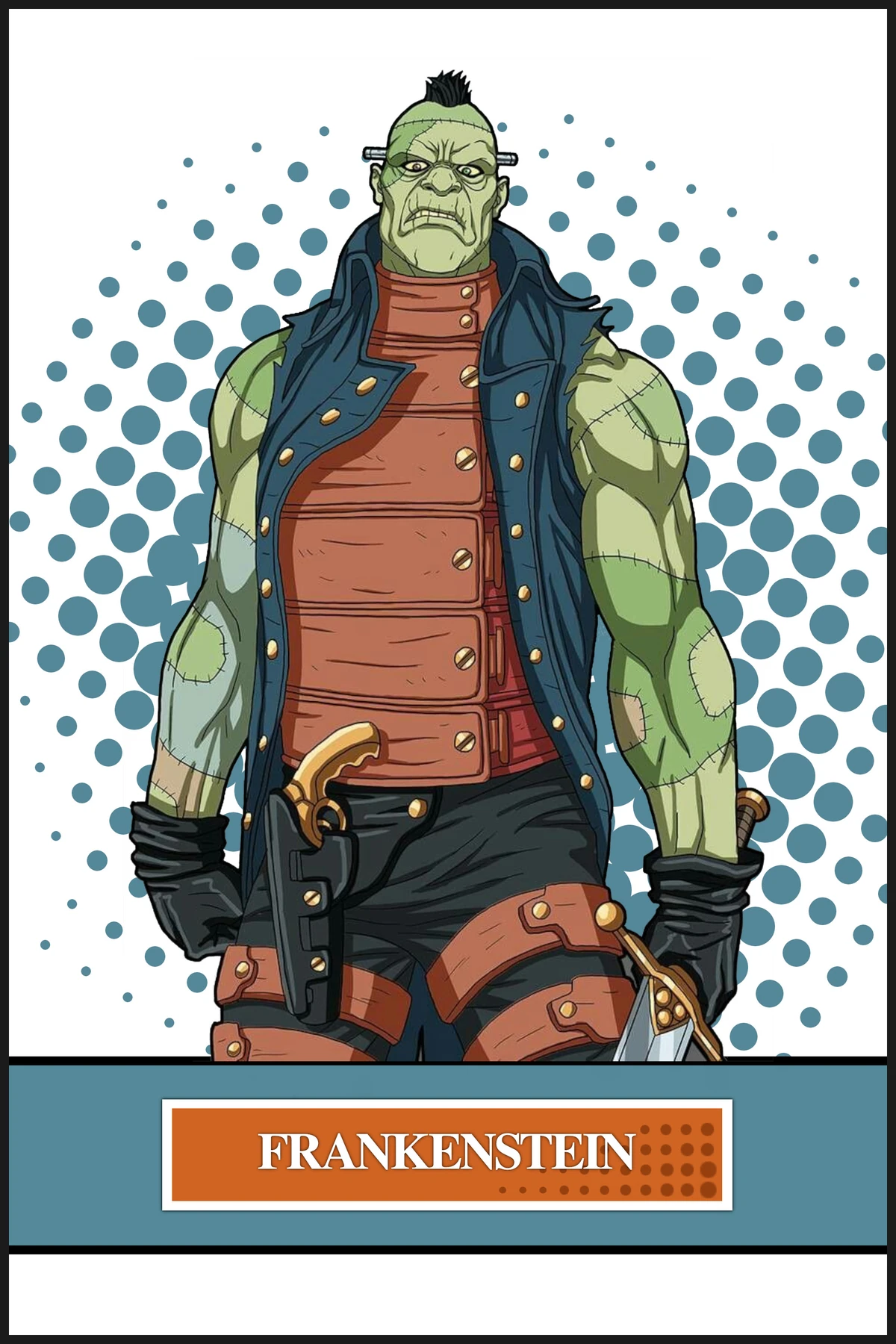 Frankenstein (DC Character) (DC Comics Title) | Comiclogoart Wiki | Fandom