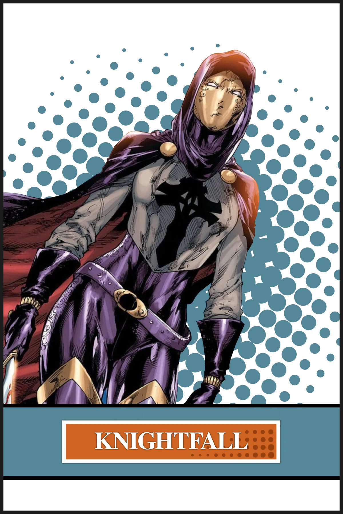 Knightfall (Charise Carnes) (DC Character) | Comiclogoart Wiki | Fandom