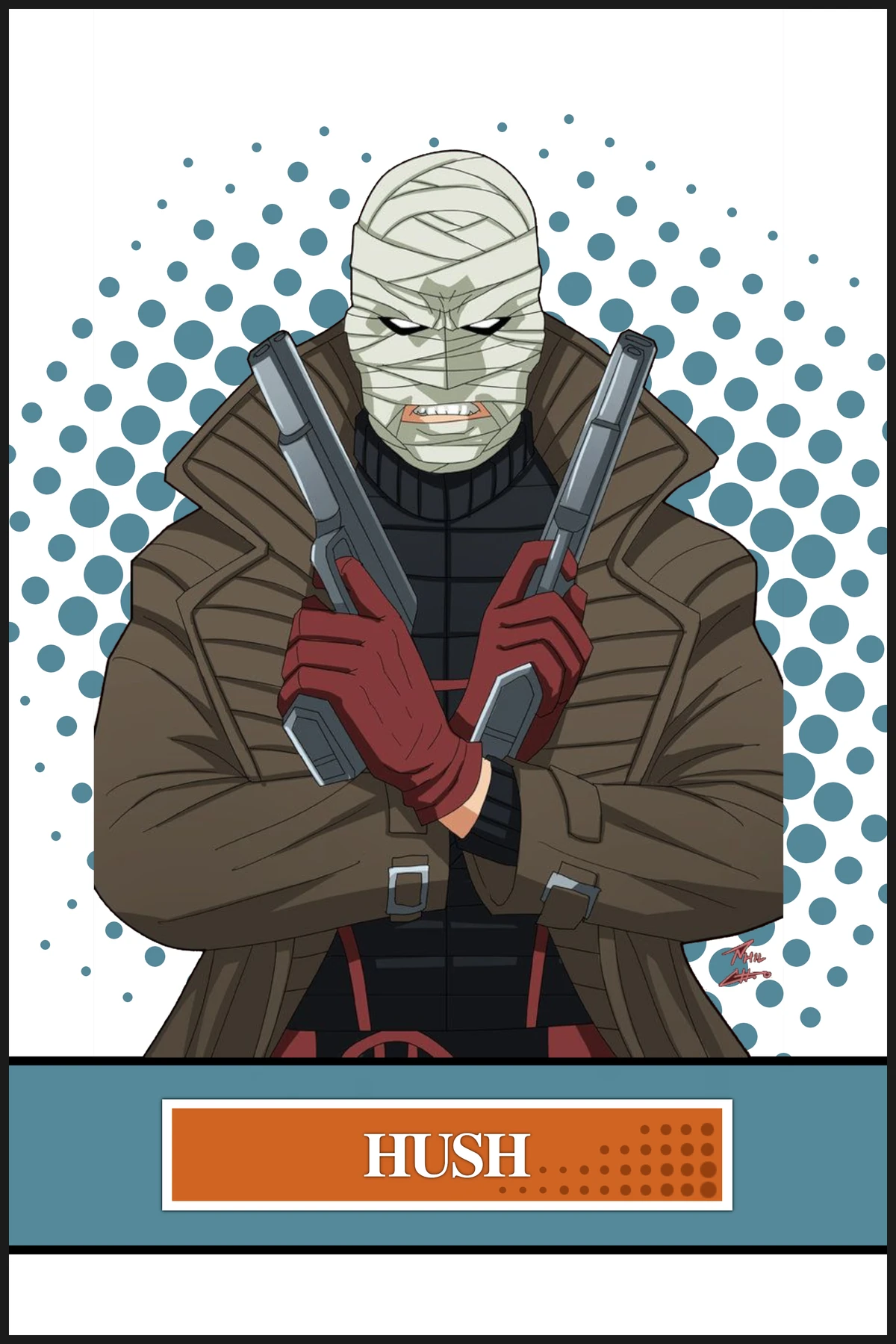 Hush (Thomas Elliott) (DC Character) | Comiclogoart Wiki | Fandom