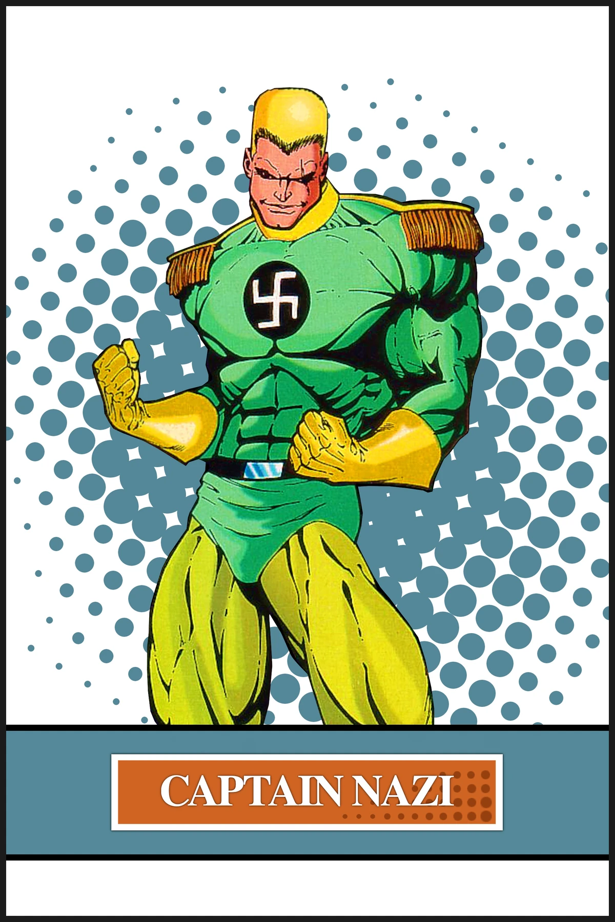 Captain Nazi (Albrecht Krieger) (DC Character) | Comiclogoart Wiki | Fandom