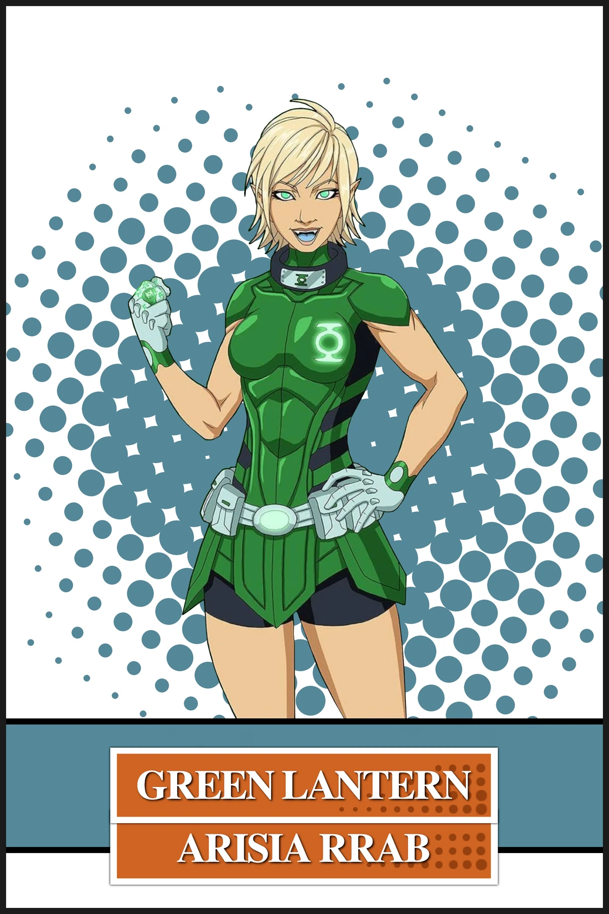Green Lantern (Arisia Rrab) (DC Character) | Comiclogoart Wiki | Fandom