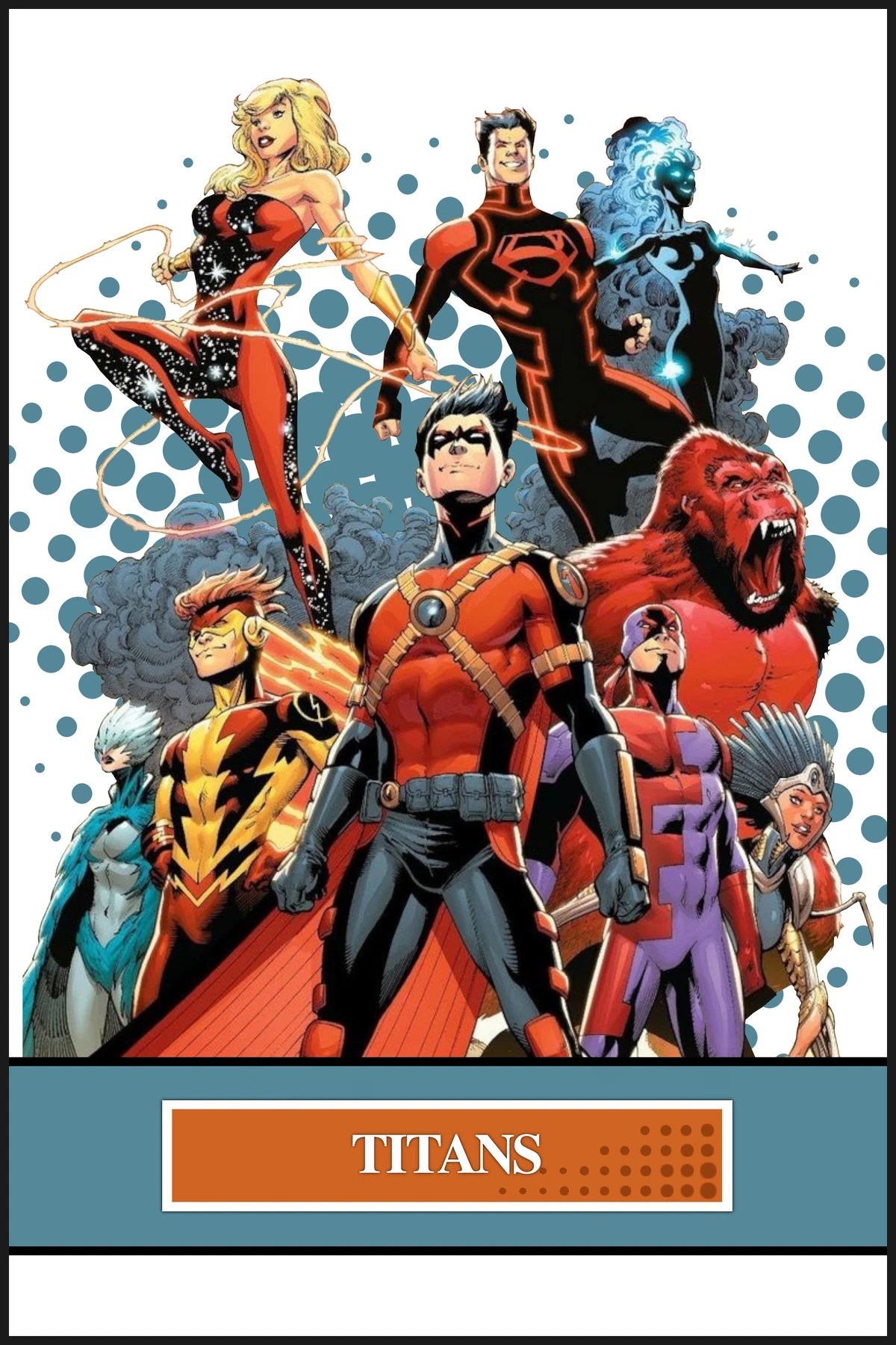 Titans (DC Team) (DC Comics Title) | Comiclogoart Wiki | Fandom