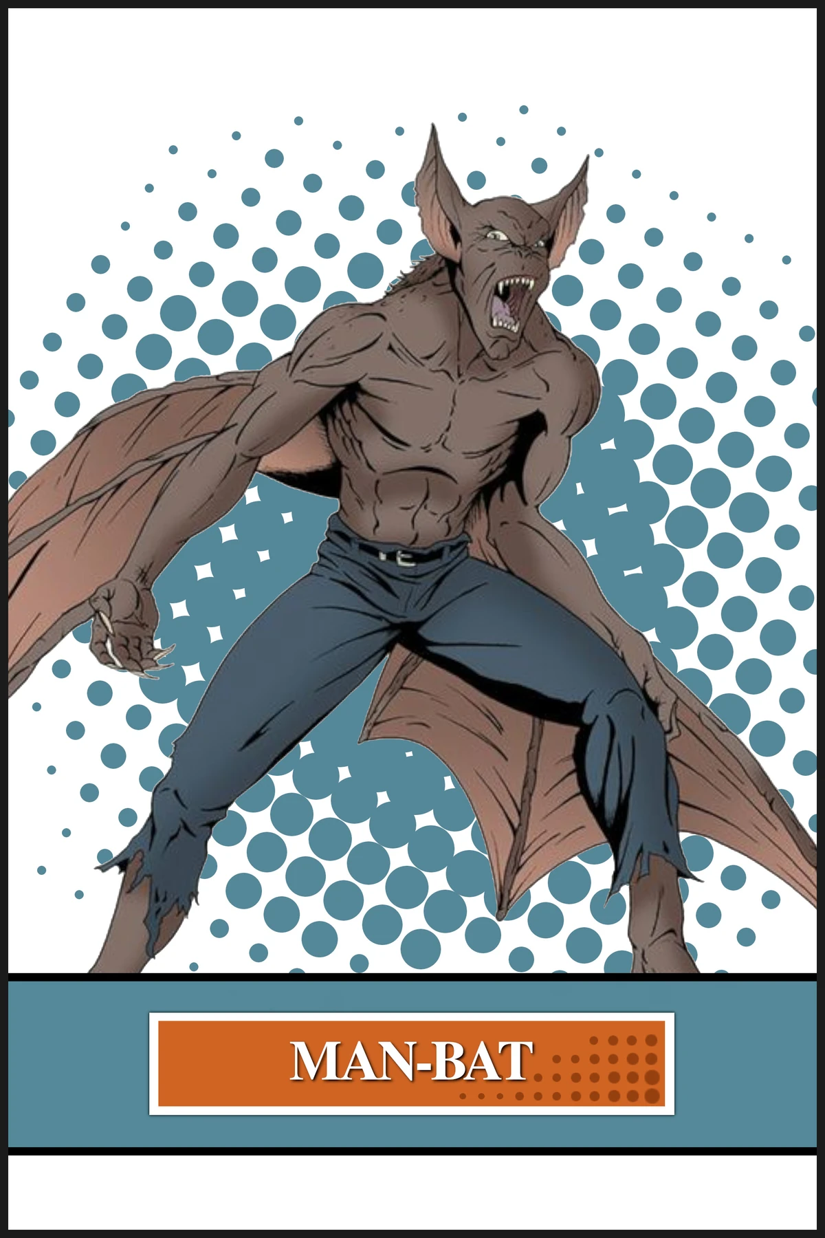 Man-Bat (Kirk Langstrom) (DC Character) (DC Comics Title) | Comiclogoart Wiki | Fandom