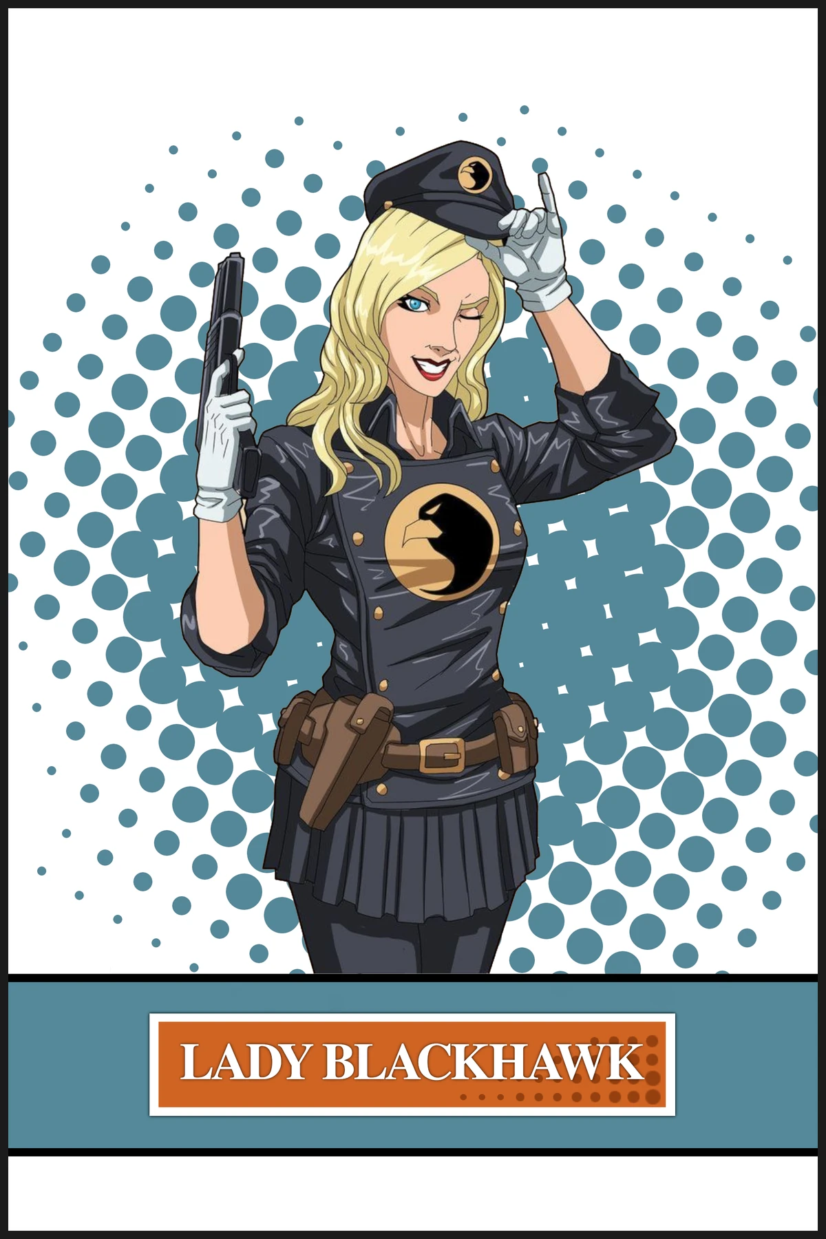 Lady Blackhawk (Zinda Blake) (DC Character) | Comiclogoart Wiki | Fandom