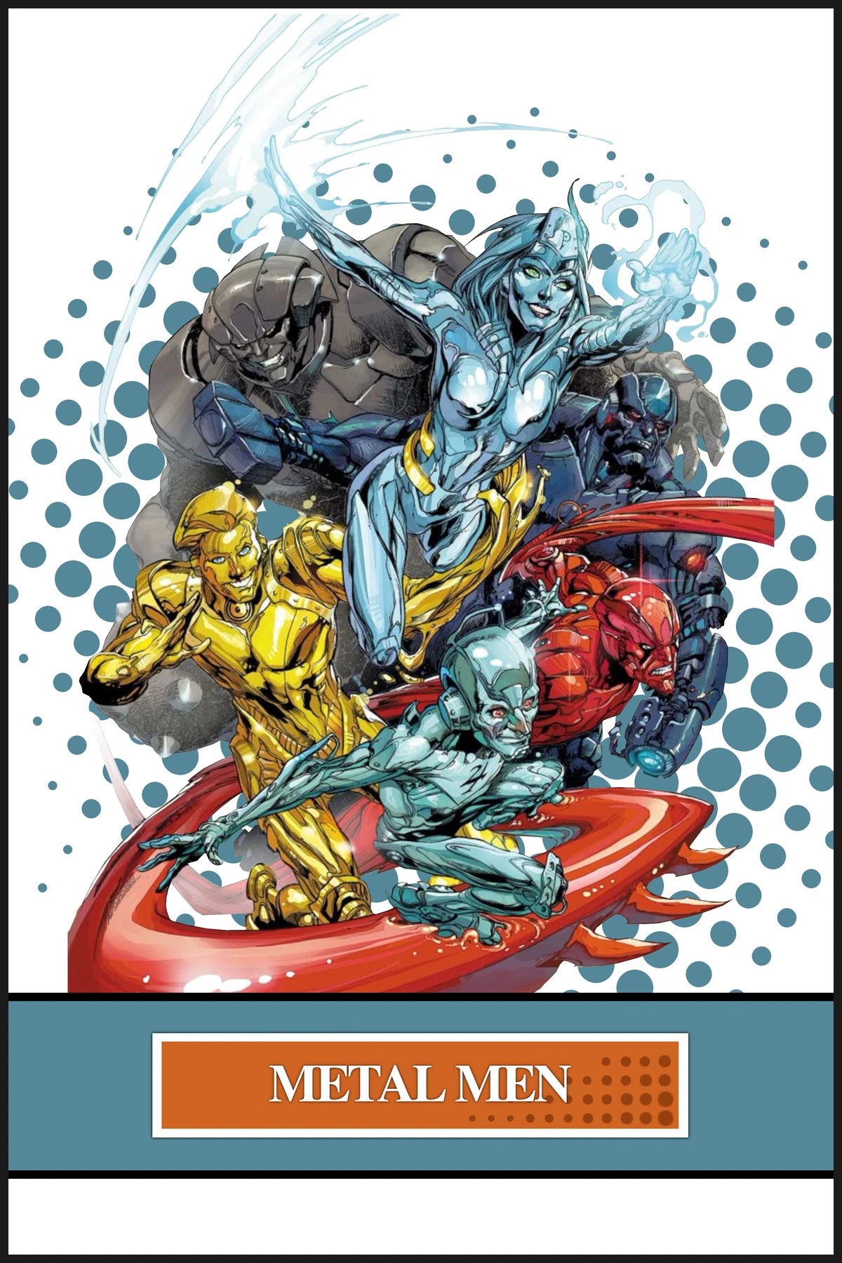 Metal Men (DC Team) (DC Comics Title) | Comiclogoart Wiki | Fandom