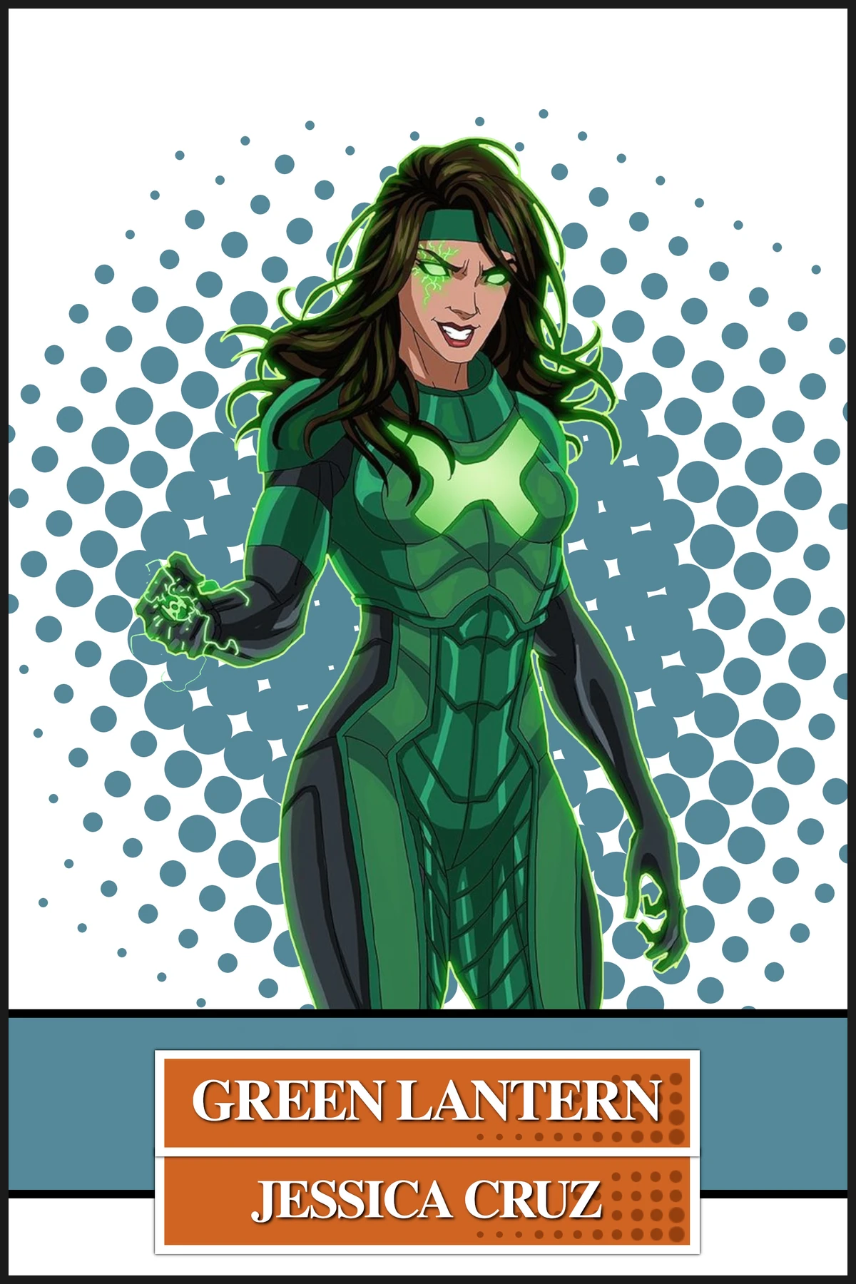 Green Lantern (Jessica Cruz) (DC Character) | Comiclogoart Wiki | Fandom