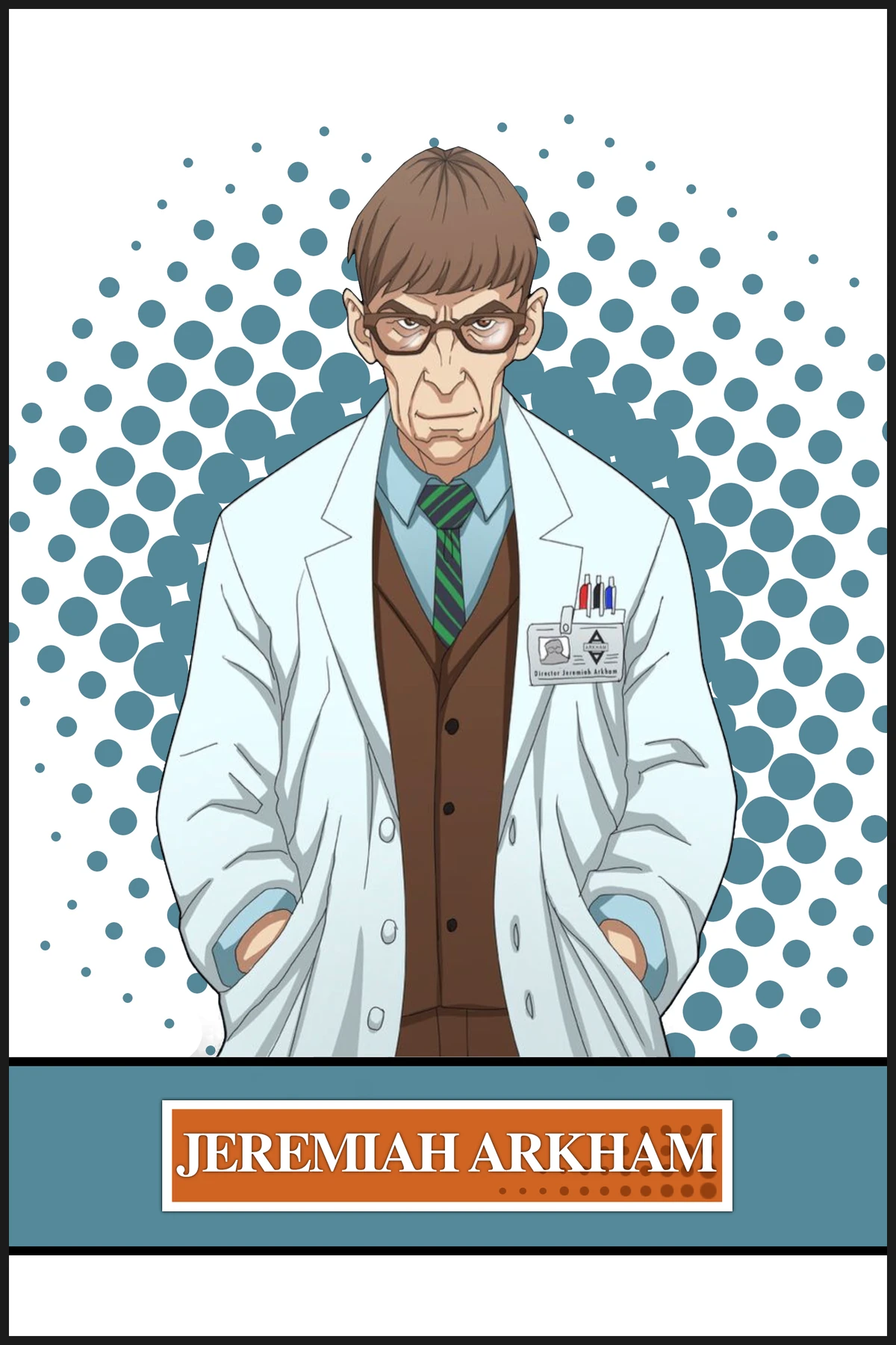 Dr. Jeremiah Arkham (DC Character) | Comiclogoart Wiki | Fandom