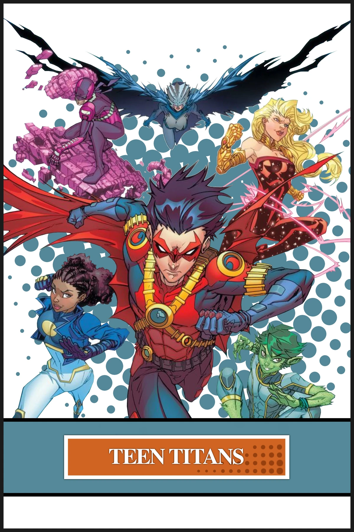 Teen Titans (DC Team) (DC Comics Title) | Comiclogoart Wiki | Fandom