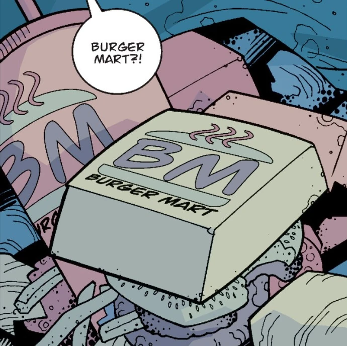 Burger Mart Trash bag | Invincible Comics Wiki | Fandom