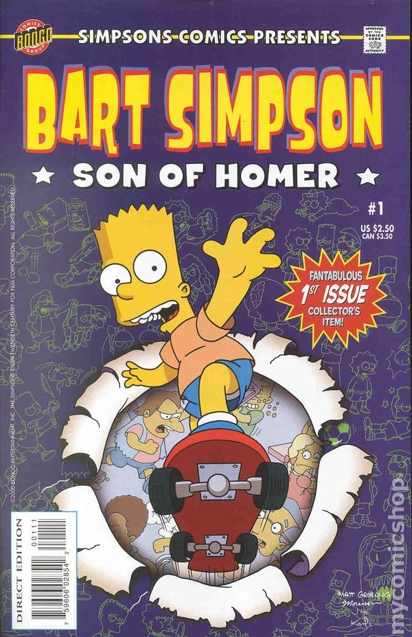 Bart Simpson Comics | Comic Book Series | Fandom