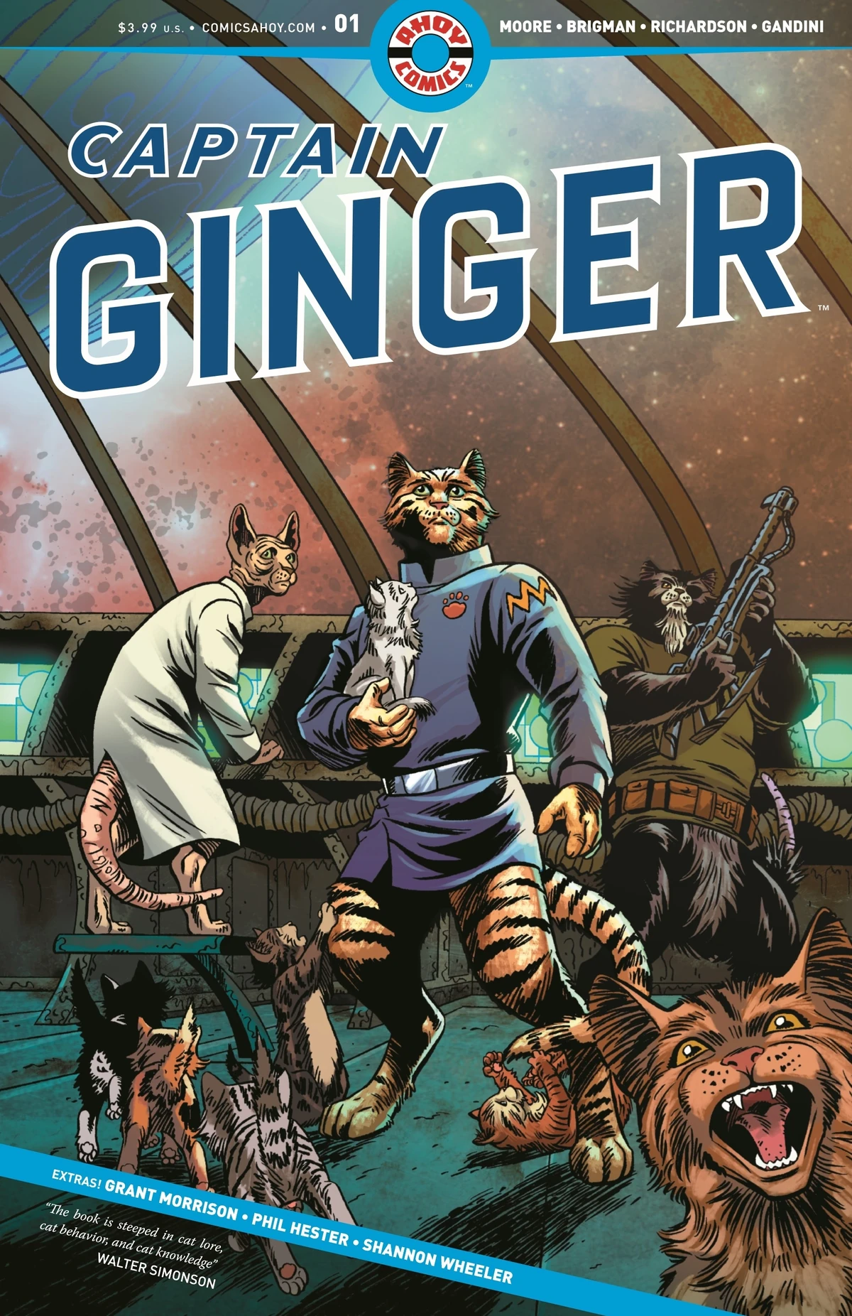 Captain Ginger | Comic Book Series | Fandom