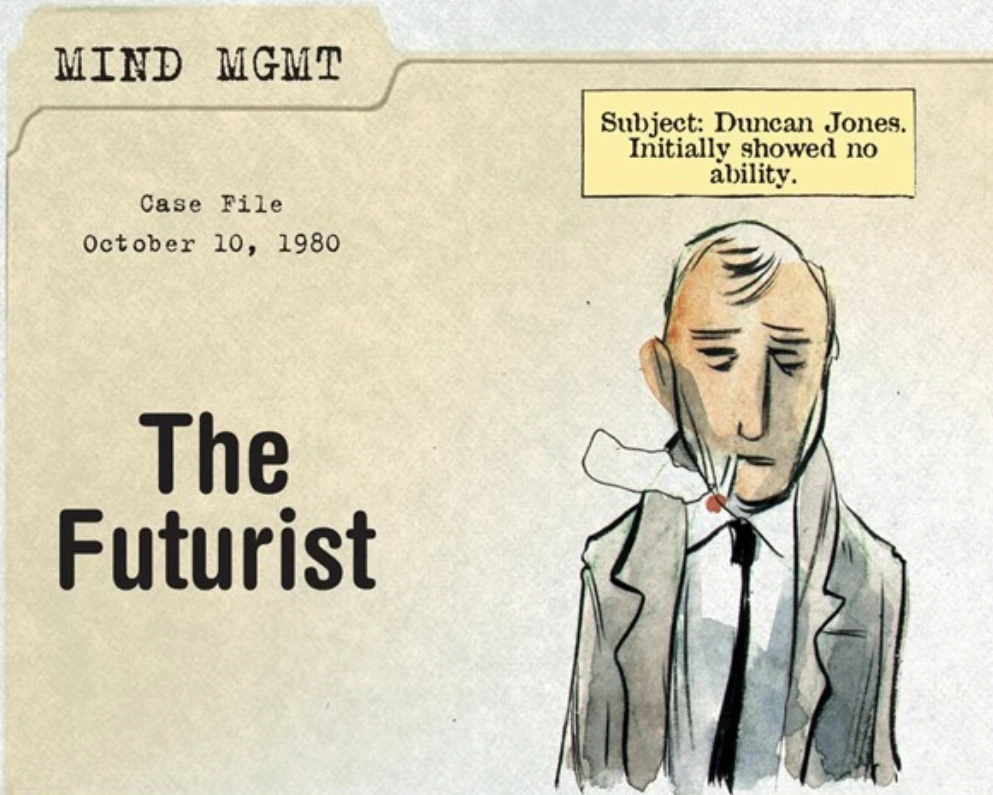 Mind MGMT/Duncan "The Futurist" Jones | Comic Book Series | Fandom