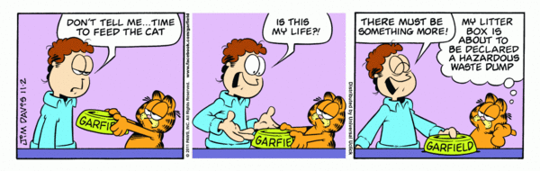 Garfield Comic Strip: November 2, 2011 | ComicTalk Wiki | Fandom
