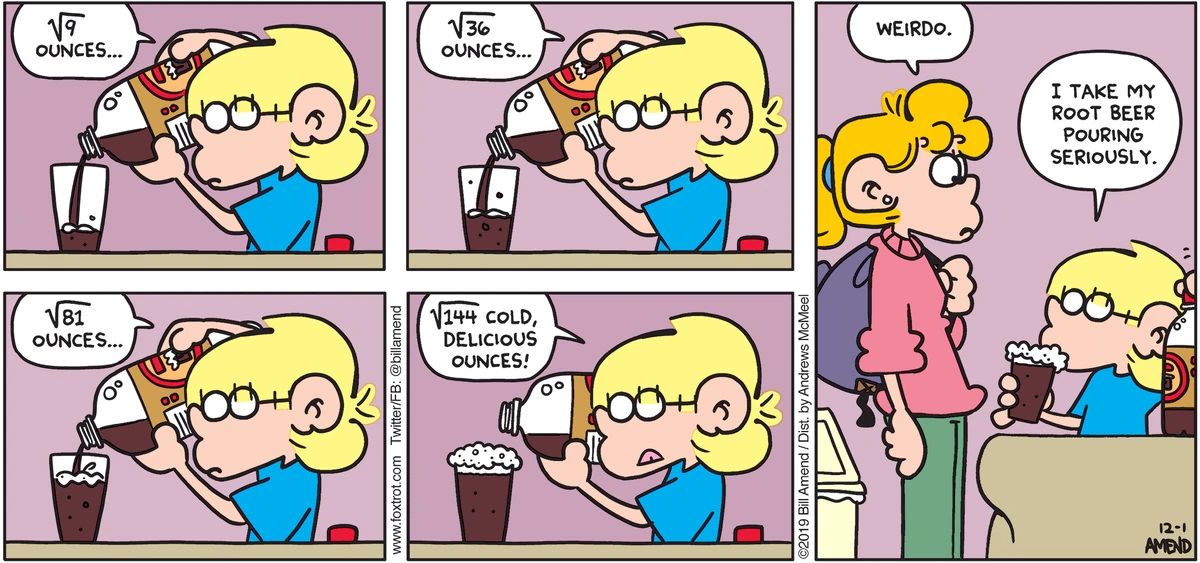 Foxtrot comic Strip: December 1, 2019 | ComicTalk Wiki | Fandom