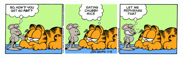 Garfield Comic Strip: November 3, 2011 | ComicTalk Wiki | Fandom