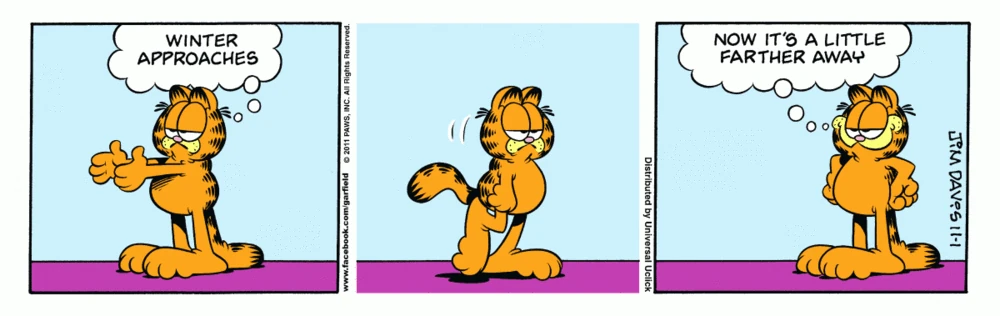 Garfield Comic Strip: November 1, 2011 | ComicTalk Wiki | Fandom