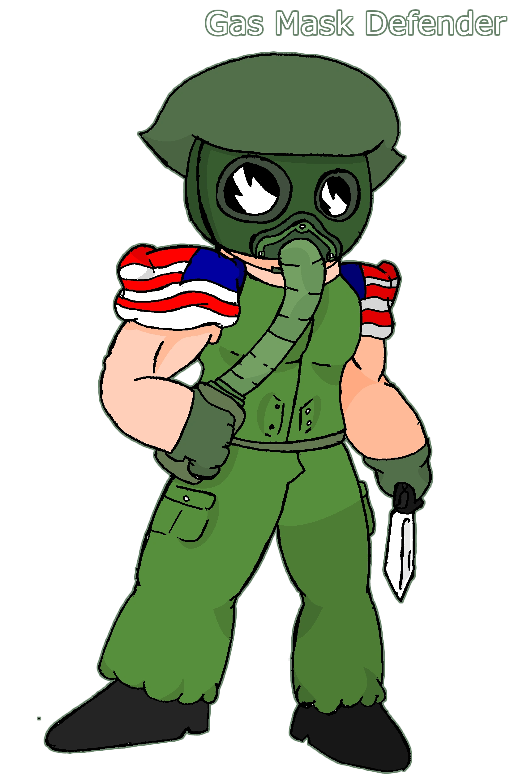 Gas Mask Concept Art