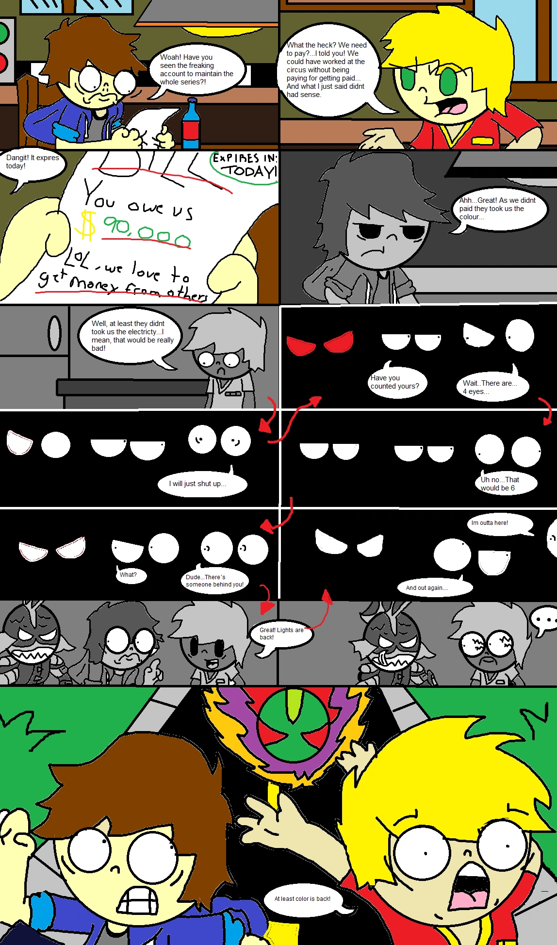 Lights Off | Comix by Arturo2x... Wiki | Fandom