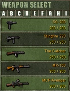 List of Weapons | Commando 2 Wiki | Fandom