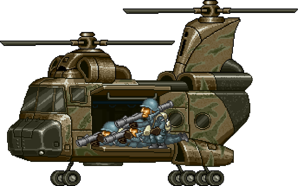 Armored Helicopter | Commando 2 Wiki | Fandom