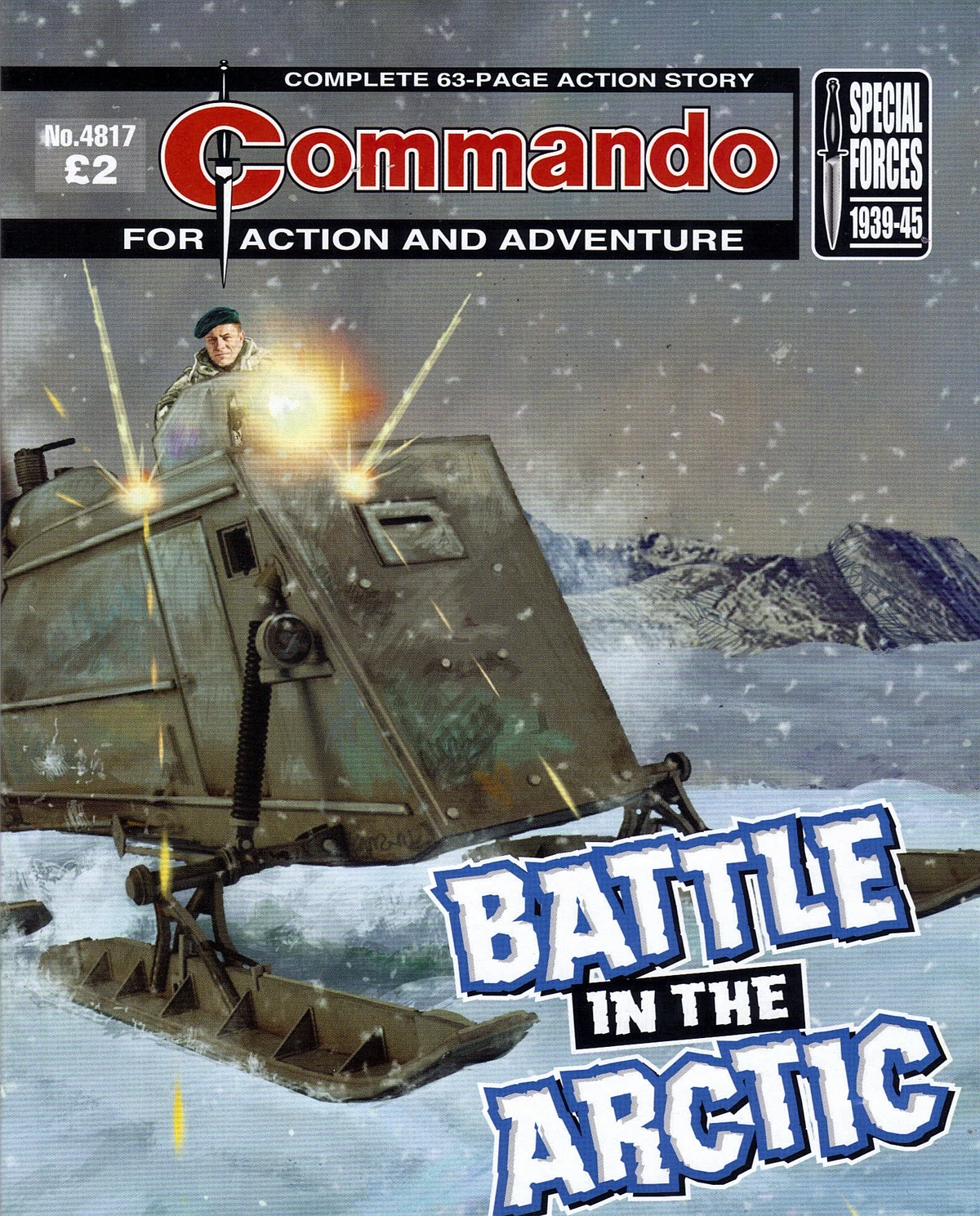 Battle In The Arctic | Commando Comics Wiki | Fandom