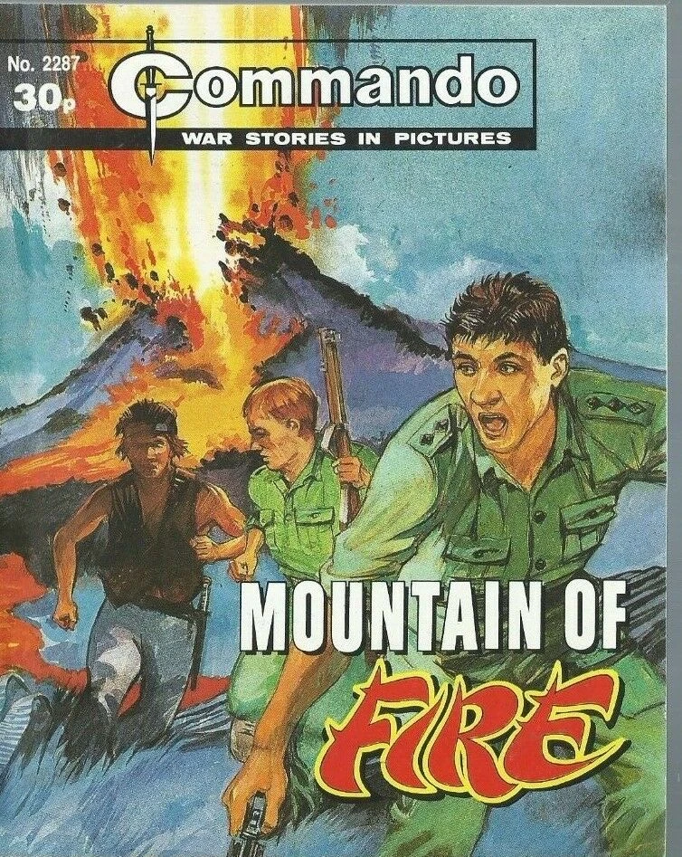 Mountain Of Fire | Commando Comics Wiki | Fandom
