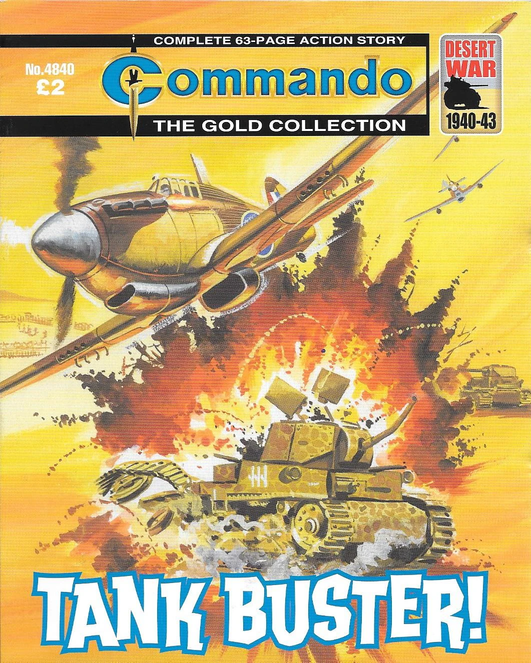 Tank Buster! | Commando Comics Wiki | Fandom