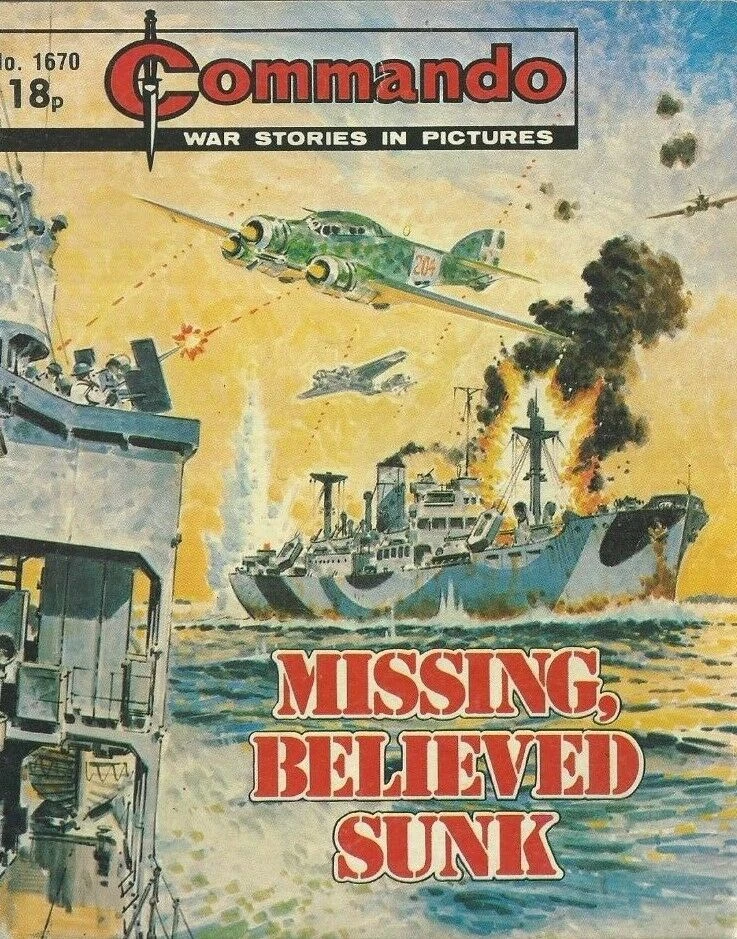 Missing, Believed Sunk | Commando Comics Wiki | Fandom