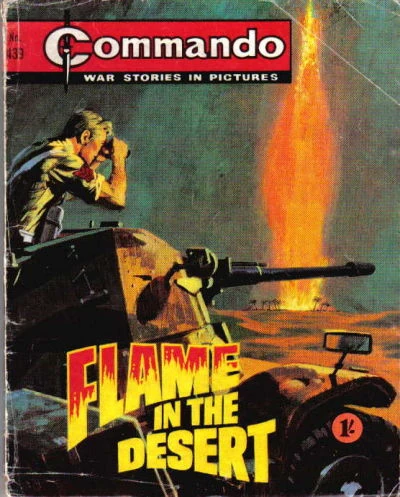 Flame In The Desert | Commando Comics Wiki | Fandom