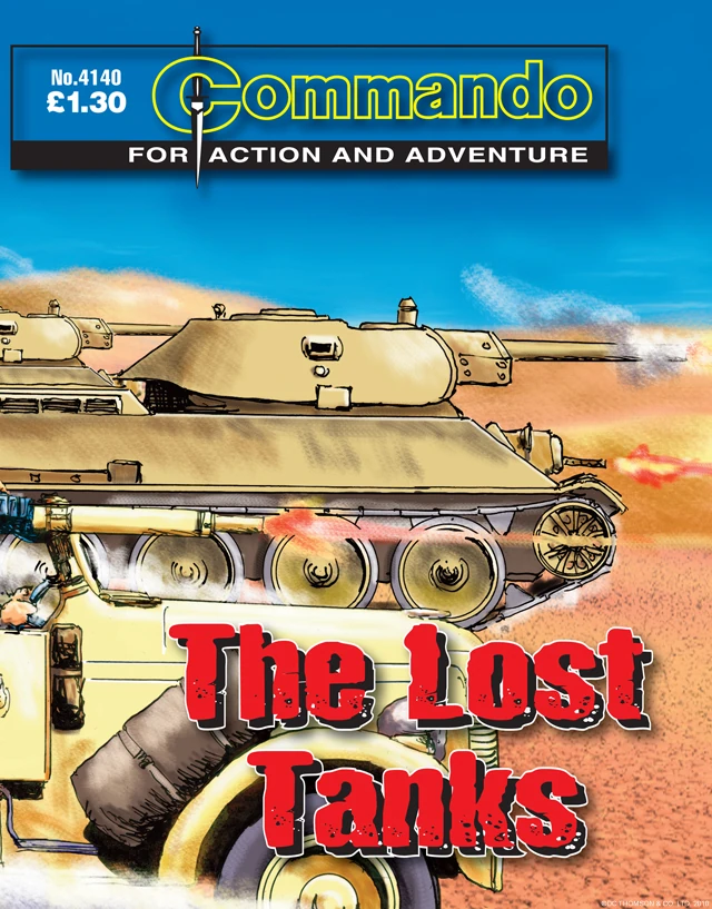 The Lost Tanks | Commando Comics Wiki | Fandom