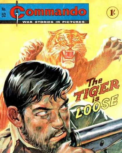 The Tiger Is Loose | Commando Comics Wiki | Fandom