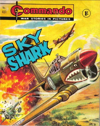 Sky Shark | Commando Comics Wiki | Fandom