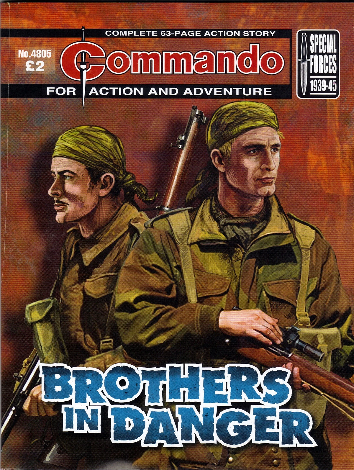 Brothers In Danger | Commando Comics Wiki | Fandom