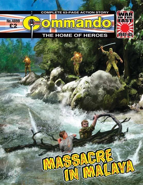 Massacre In Malaya | Commando Comics Wiki | Fandom