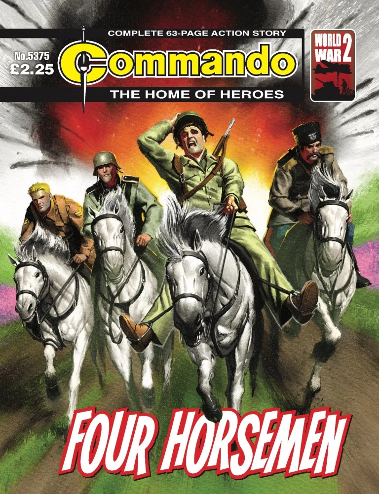 Four Horsemen | Commando Comics Wiki | Fandom