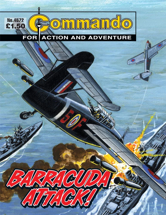 Barracuda Attack! | Commando Comics Wiki | Fandom