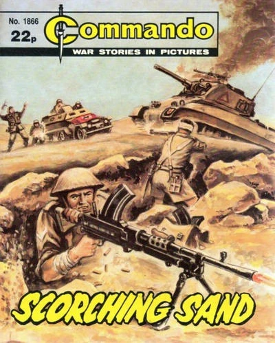 Scorching Sand | Commando Comics Wiki | Fandom