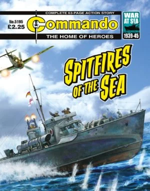 Spitfires Of The Sea | Commando Comics Wiki | Fandom