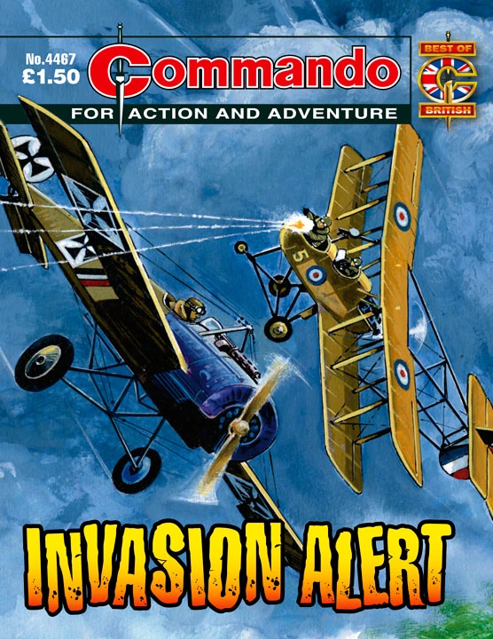 Invasion Alert | Commando Comics Wiki | Fandom