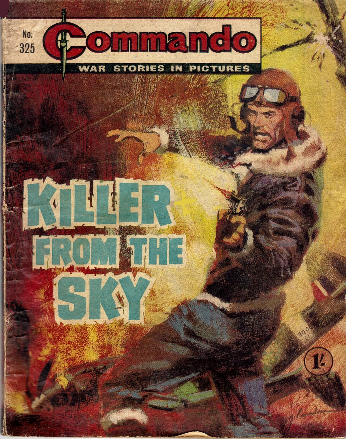 Killer From The Sky | Commando Comics Wiki | Fandom