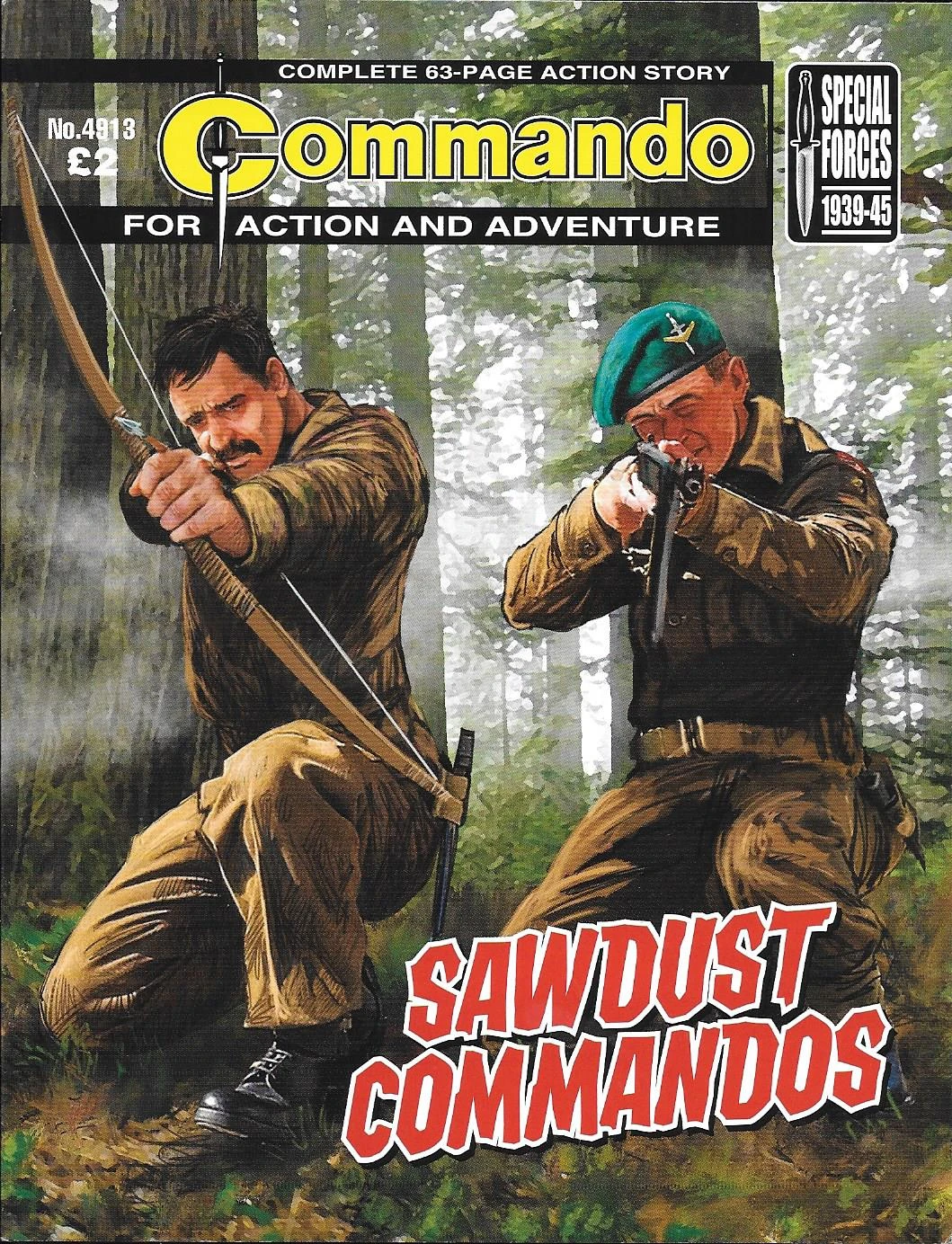Sawdust Commandos | Commando Comics Wiki | Fandom