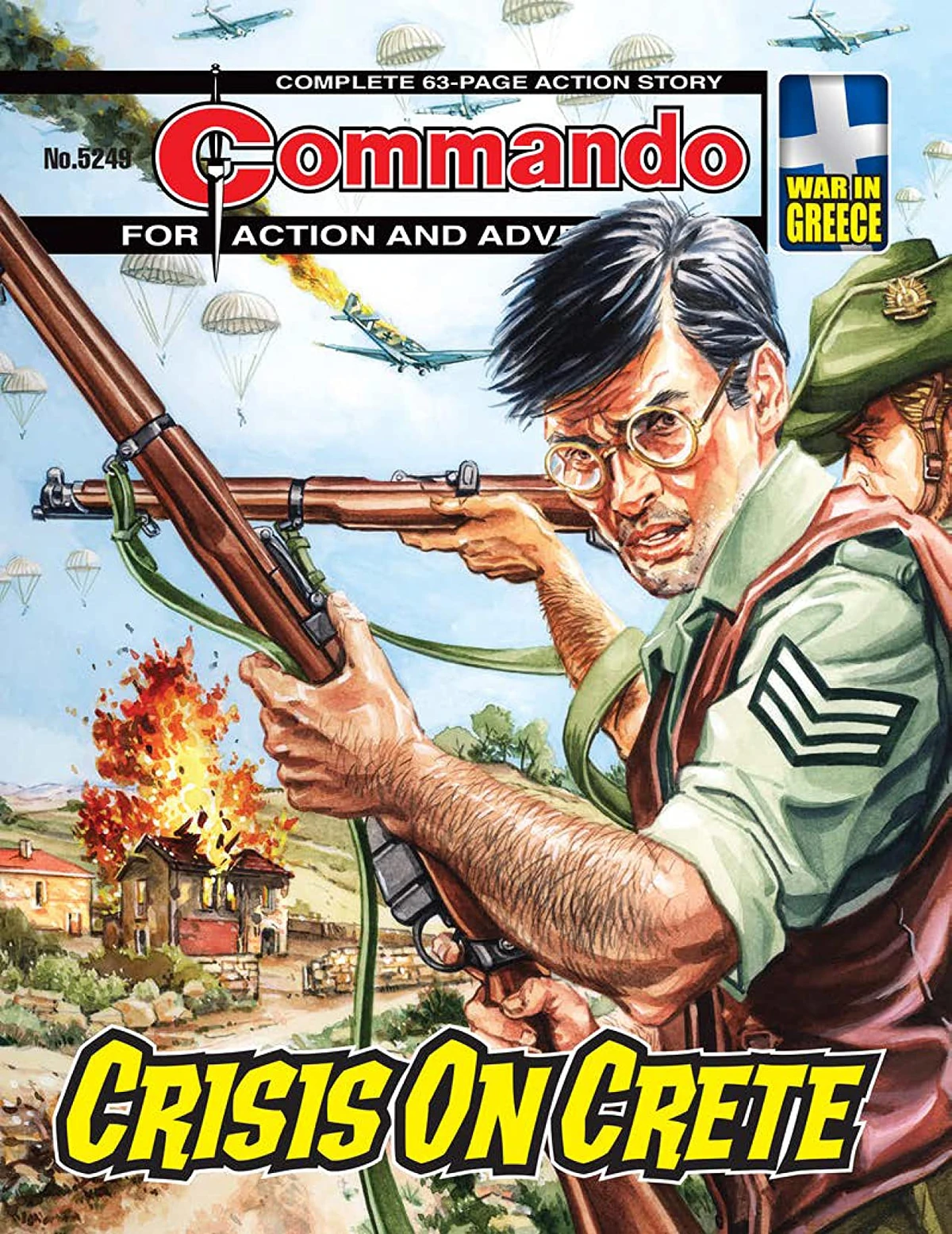 Crisis on Crete (2019) | Commando Comics Wiki | Fandom
