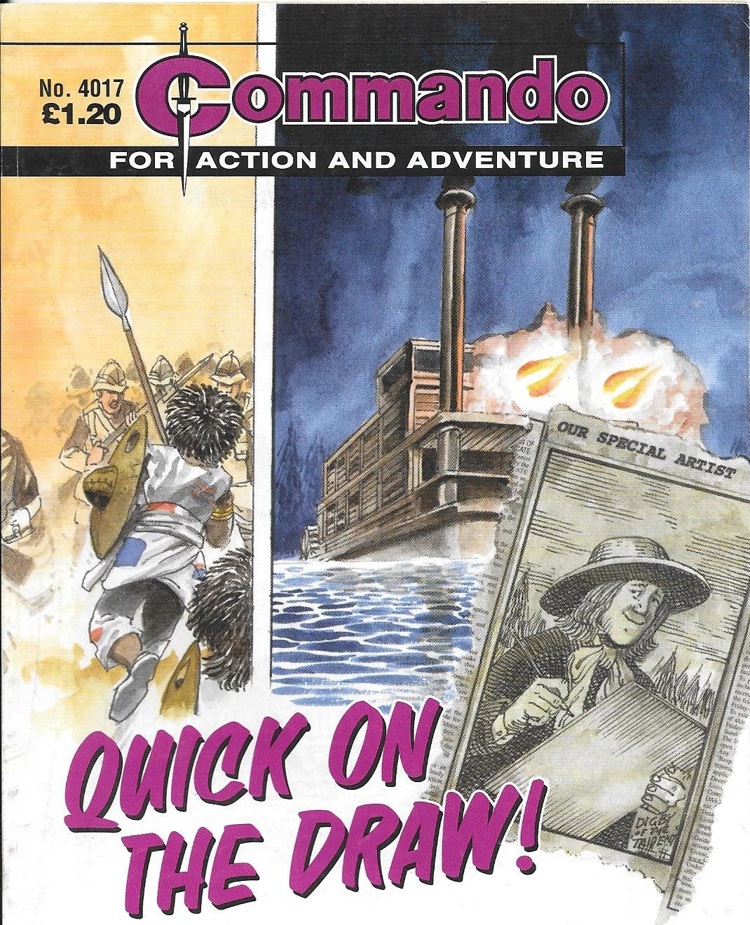 Quick On The Draw | Commando Comics Wiki | Fandom