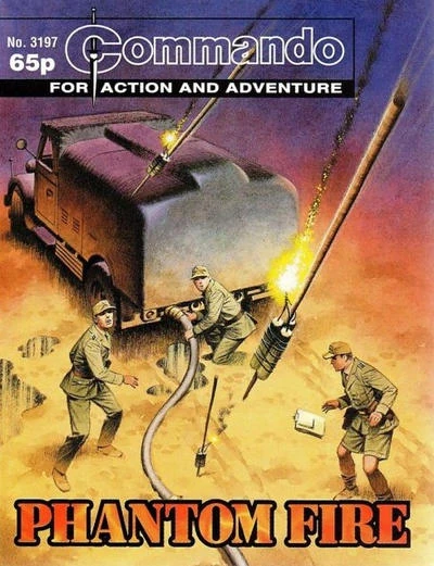 Phantom Fire | Commando Comics Wiki | Fandom