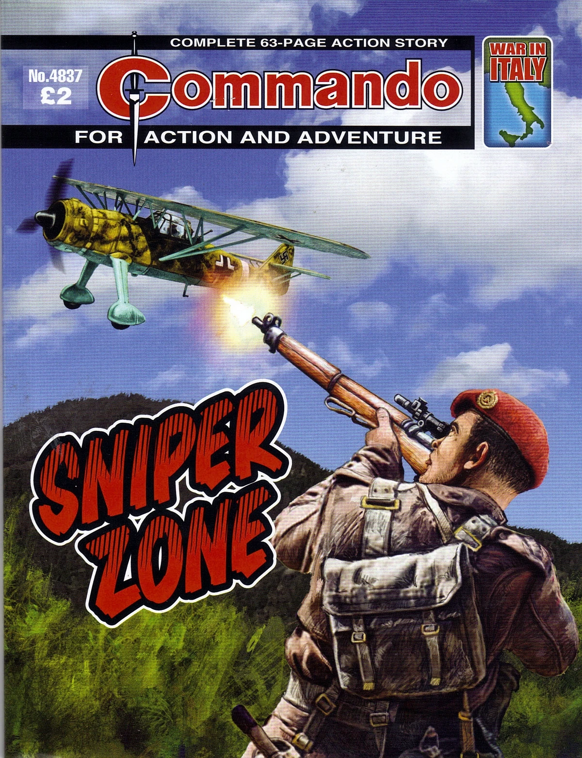 Sniper Zone | Commando Comics Wiki | Fandom