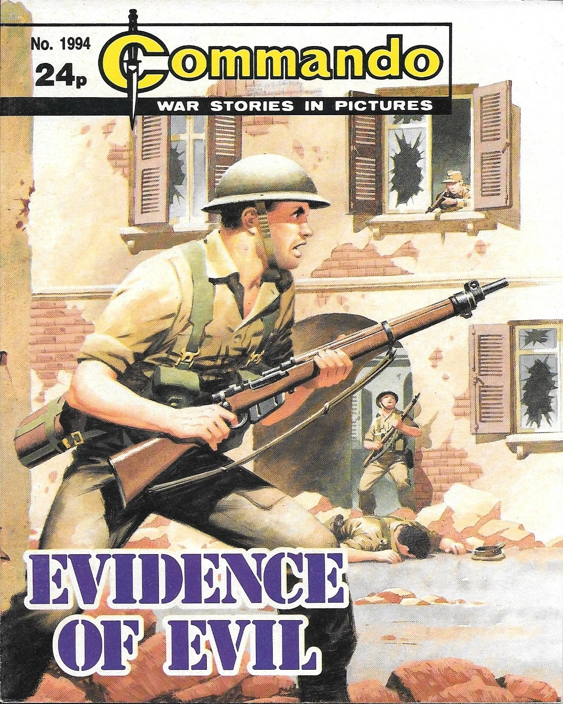 Evidence Of Evil | Commando Comics Wiki | Fandom