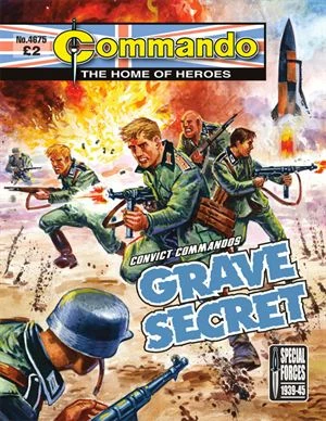 Convict Commandos - Grave Secret | Commando Comics Wiki | Fandom