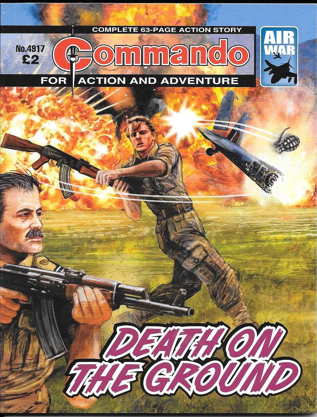 Death On The Ground | Commando Comics Wiki | Fandom