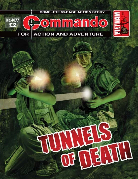 Tunnels of Death | Commando Comics Wiki | Fandom
